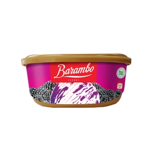 Ice Cream Saojakho export Barambo panna cotta with blackberry topping ...